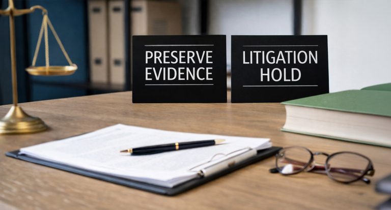 Preservation of Evidence Letter (Template + Sample)